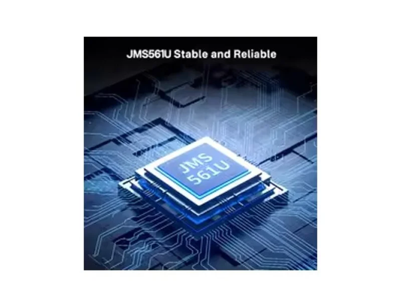 Acasis EC‑6104 Dual Bay HDD-SSD Hard Drive Enclosure