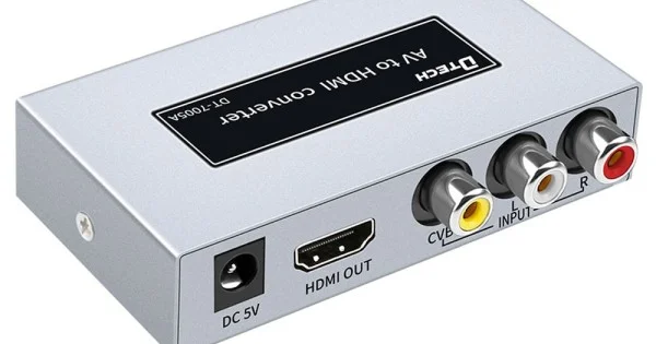 DTECH DT-7005A AV TO HDMI CONVERTER - DTECH DT-7005A