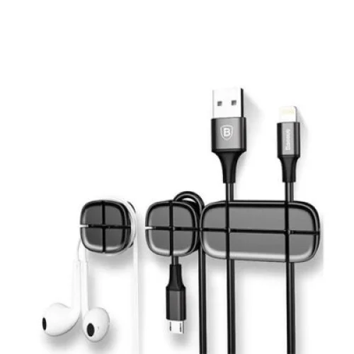 Baseus Cross Peas Cable Clips Flexible Silicone price in Bd