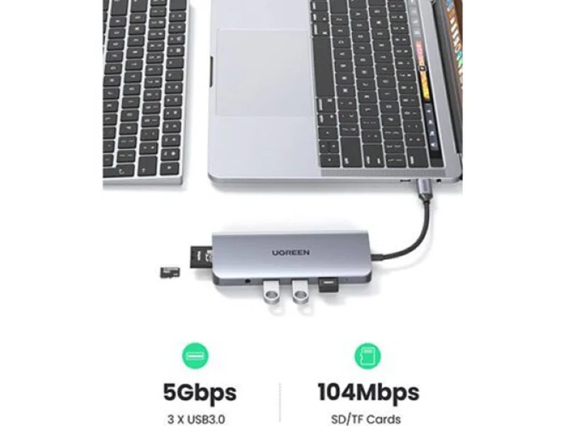 UGREEN 10-IN-1 USB-C HUB CM179 (80133) Price in BD